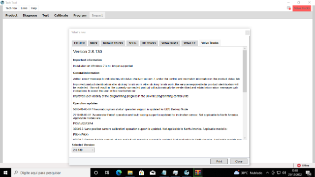 Volvo Tech Tool PTT 2.8.130 APCI 01.2023 Developer por R$245,00