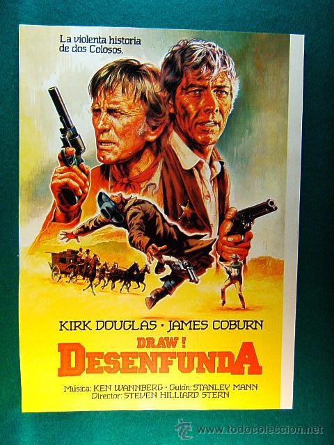 B165-OS PISTOLEIROS(Duelo De Amigos) - Draw! - 1984 - Kirk Douglas ...