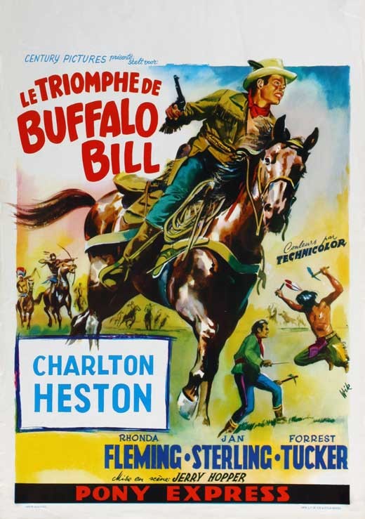 A053-(DUB)AS AVENTURAS DE BUFFALO BILL - Pony Express - 1953 - Charlton ...