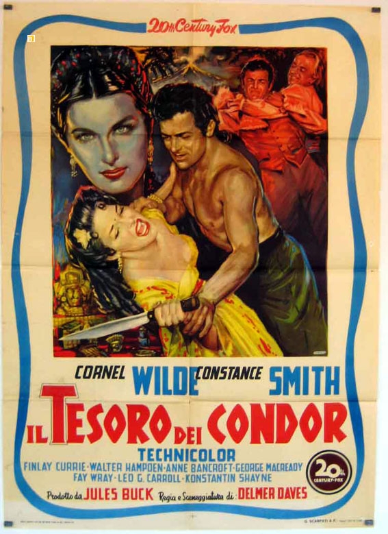 G165-O TESOURO DO CONDOR DE OURO - Treasure Of The Golden Condor - 1953 ...