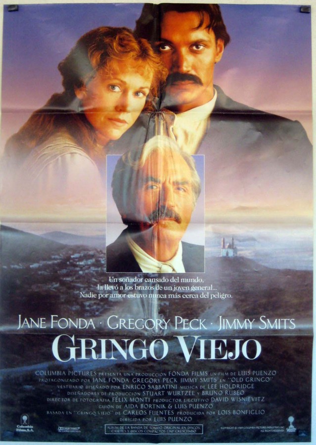 A193-GRINGO VELHO - Old Gringo - 1989 - Jane Fonda-Gregory Peck-Jimmy ...