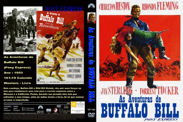 F197-AS AVENTURAS DE BUFFALO BILL - Pony Express - 1953 - Charlton ...