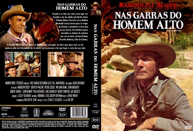 B036-NAS GARRAS DO HOMEM ALTO - Tall Man Riding - 1955 - Randolph Scott ...