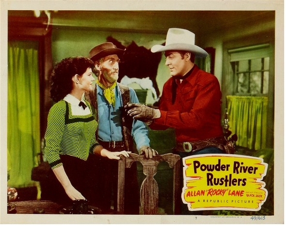 C113-ROCKY LANE-Misterioso Desaparecido - Powder River Rustlers - 1949 ...
