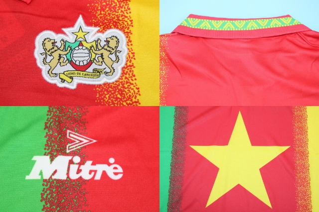 CAMISA RETRÔ CAMARÕES 1994 / 1995 - UNIFORME 1 por R$174,99