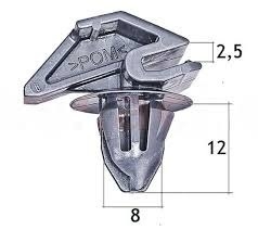 Presilha Do Frizo Lateral Focus 2011/17 , 1692599 - A55fd por R$3,50