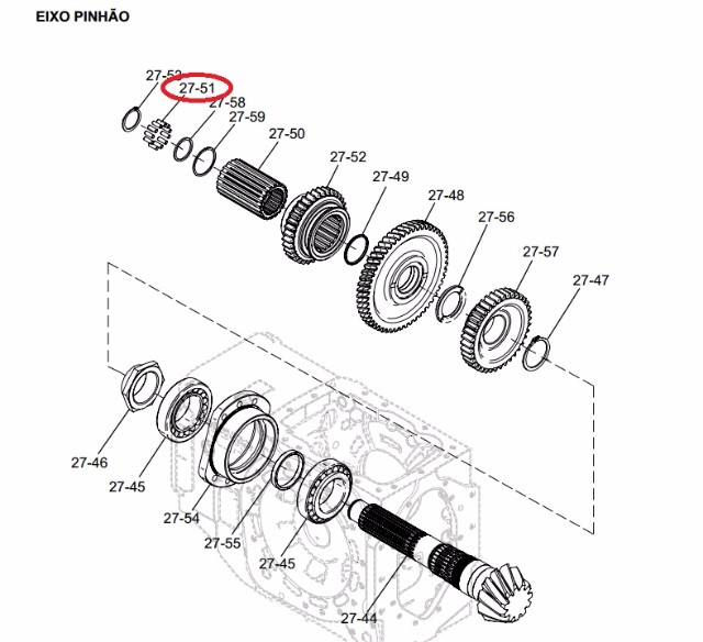 Rolamento Agulha 30 x 40 x 18 - YA70.23480