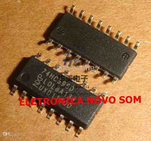 74HC595 SMD por R$2,25