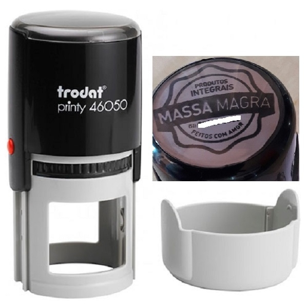 Modelo De Carimbo Redondo Alô Carimbos | Carimbo Nykon Redondo C24