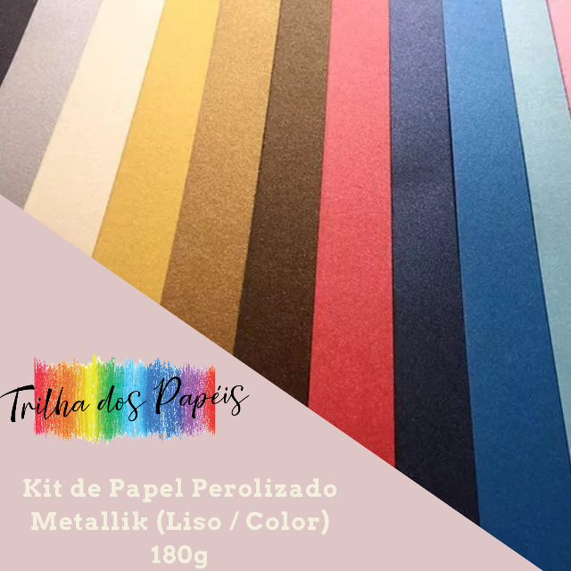 Kit 100 Folhas Papel Papel Color Plus + 20 Folhas Papel Laminado🍽 Dê ...